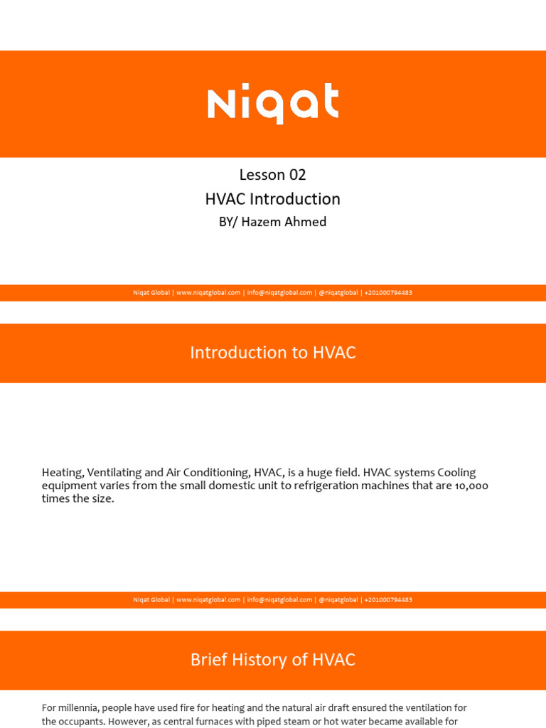 HVAC Lesson 02 | PDF | Air Conditioning | Ventilation (Architecture)
