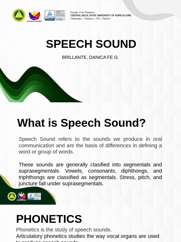Speech Sounds | PDF | Phonetics | Speech