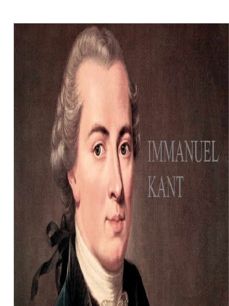 Vida y Legado de Immanuel Kant | PDF | Immanuel Kant | Racionalismo