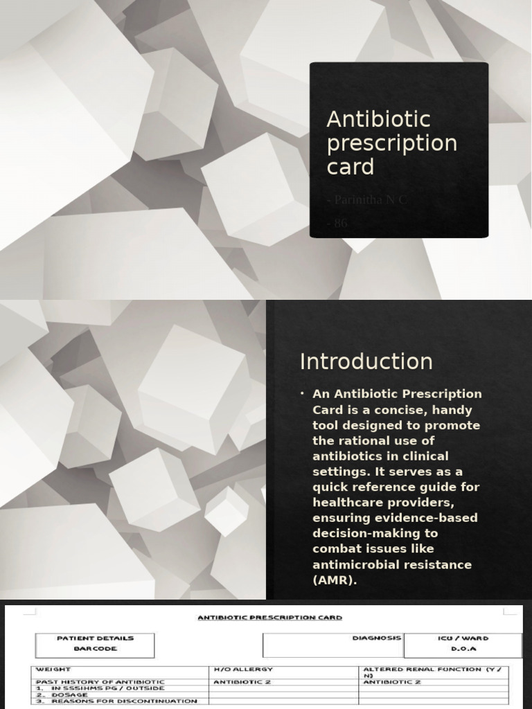 Antibiotic | PDF