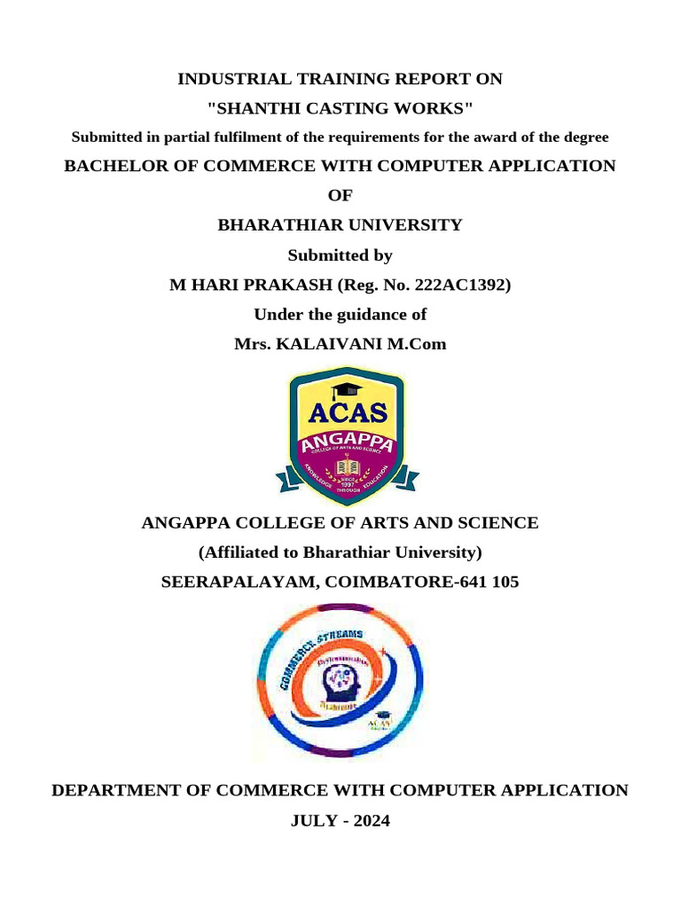 Project 1st Page | PDF | Titles | Career And Technical Education
