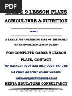 Grade 8 Curriculum Designs - Agriculture | PDF | Curriculum | Learning
