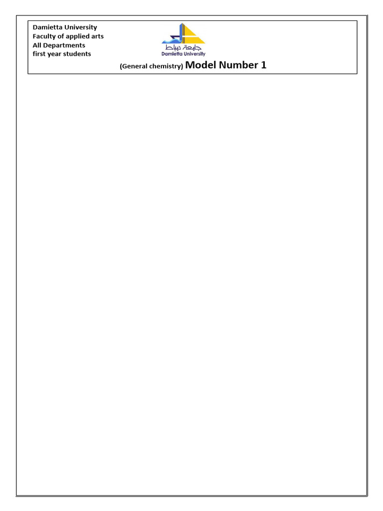 Writing Model 1 Pdf