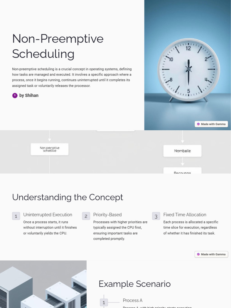 Non Preemptive Scheduling | PDF Non Preemptive Scheduling | PDF