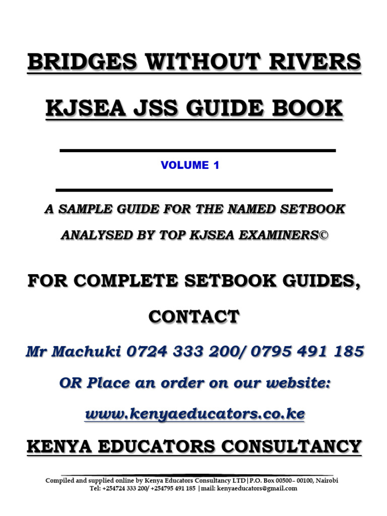 Kjsea Bridges Without Rivers Guide | PDF