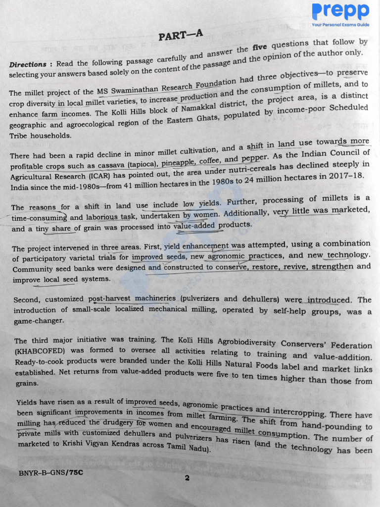 UPSC EPFO APFC July 02 2023 SET C Question Paper | PDF