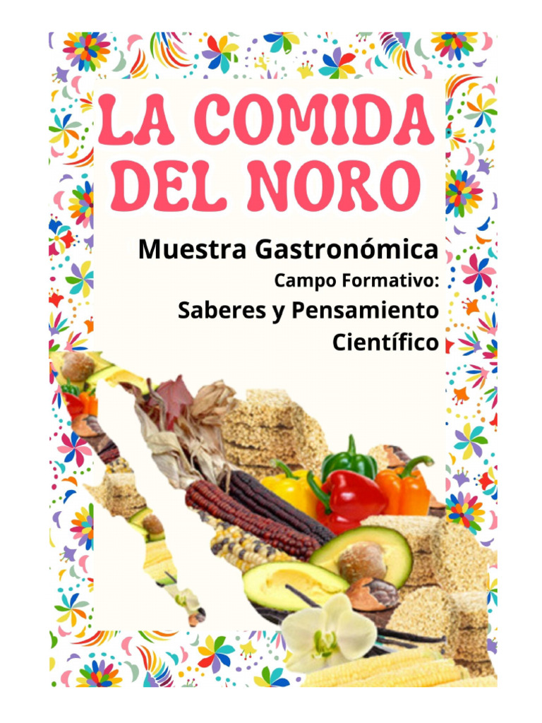 Proyecto-La Comida Del NORO | PDF | Metacognición | Matemáticas