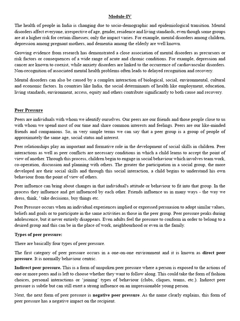 12-Peer Pressure, Addiction, Alcoholism, Ill Effects of Smoking and ...