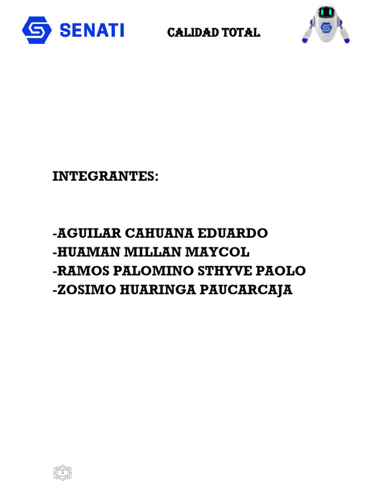 Calidad Total Entregable 2 | PDF | Análisis de los datos | Análisis estadístico