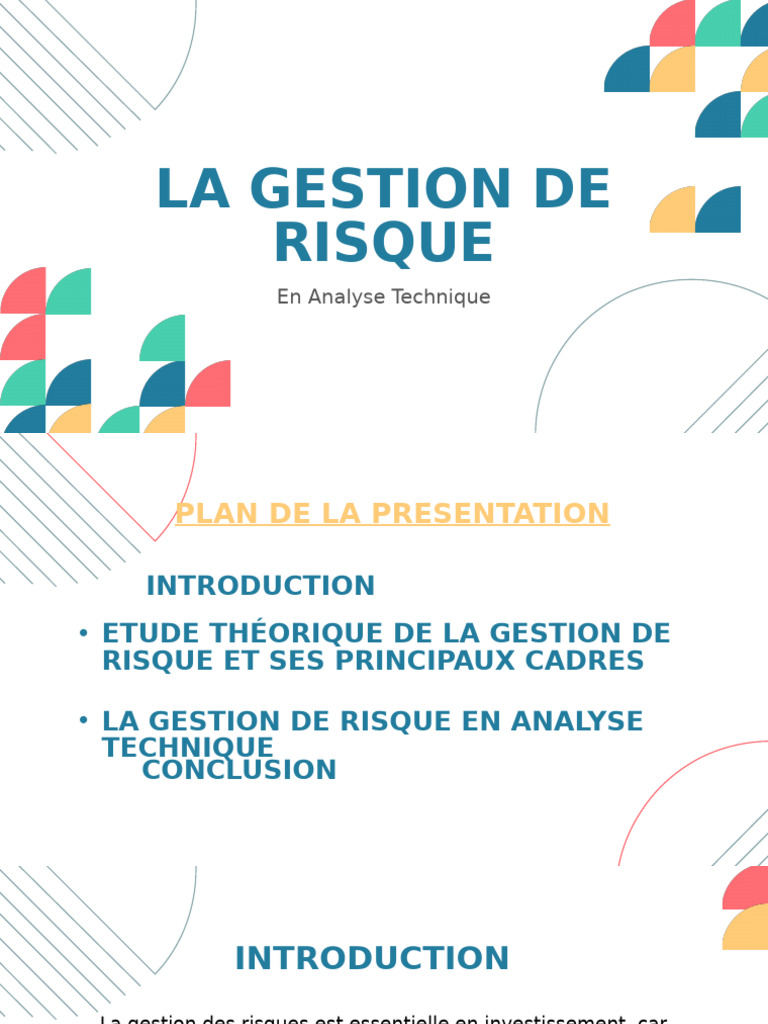 La Gestion de Risque | PDF | Risque | Gestion des risques