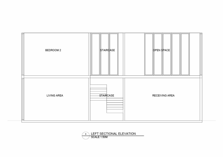 3 Left Sectional Elevation - Technical | PDF