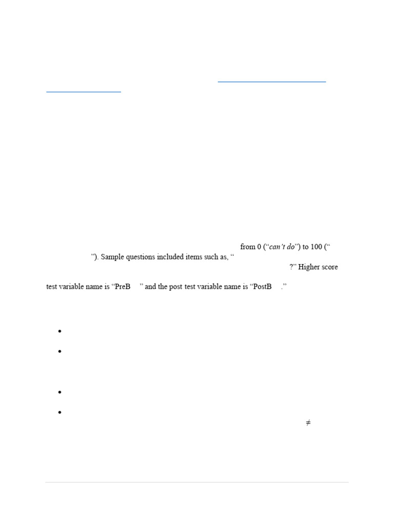 Paired Samples T Test Step-by-Step JASP Guide | PDF | Student's T Test ...