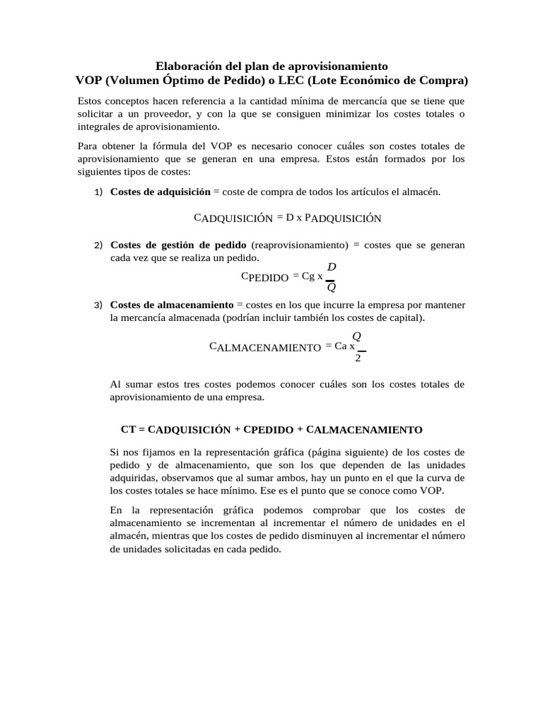 Desarrollo Vop | PDF | Obtención | Business