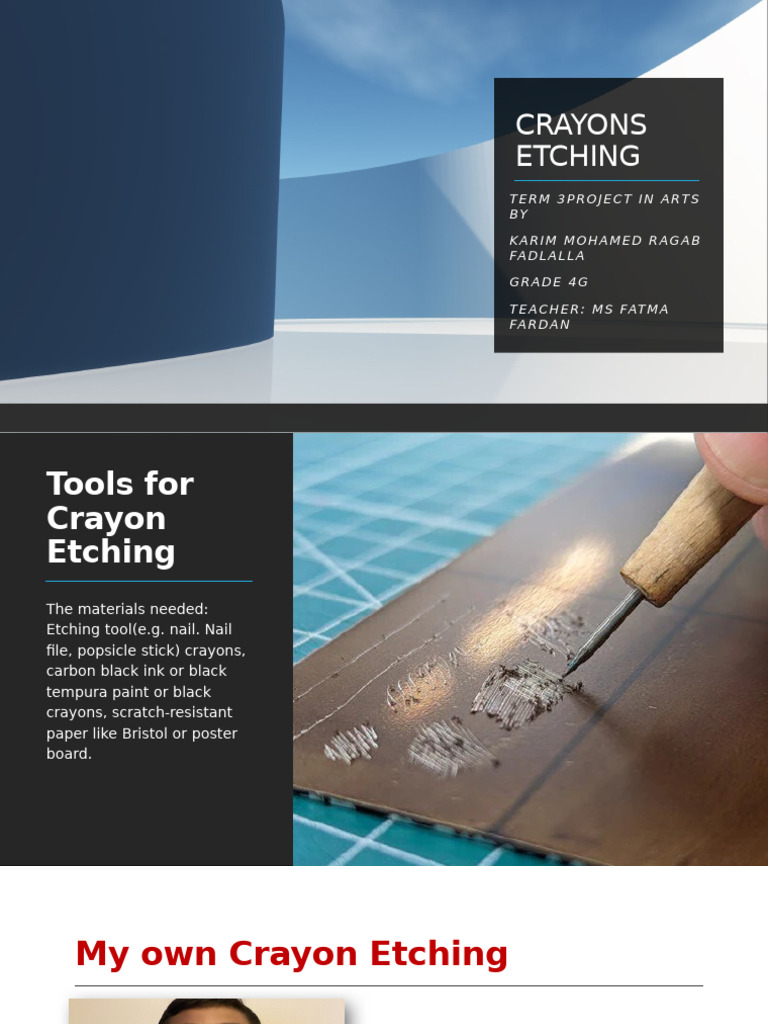 Crayons Etching | PDF