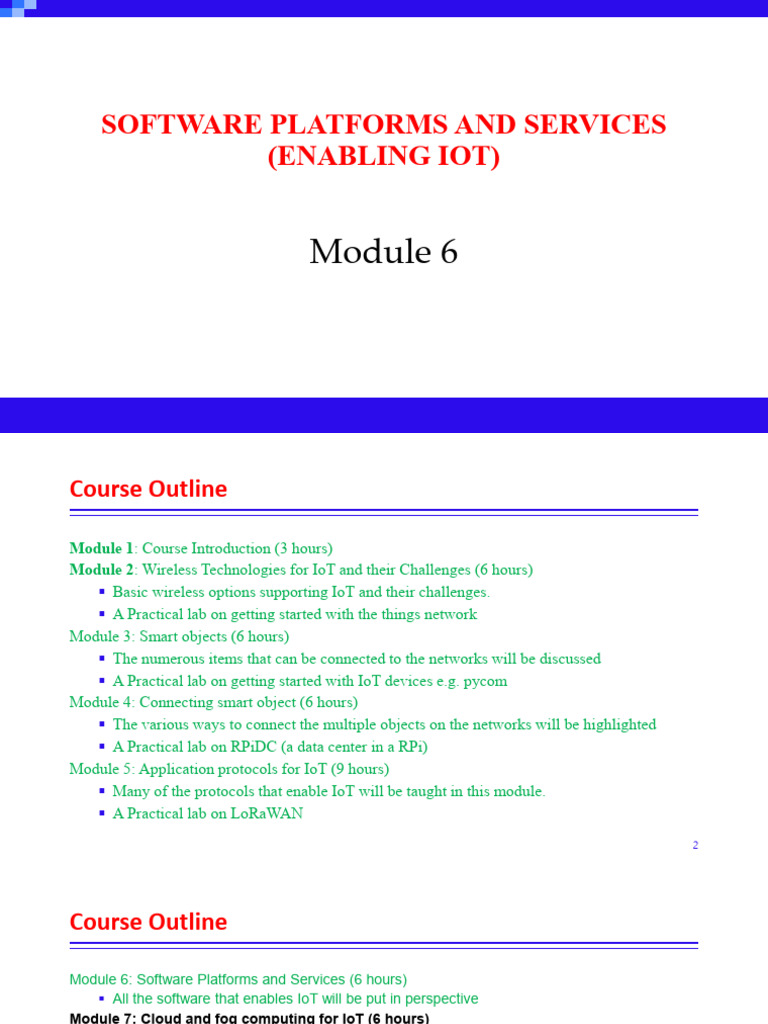 Lect7-Cloud and Fog Computing | PDF | Internet Of Things | Cloud Computing