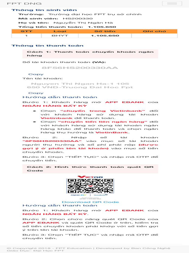 Index - FPT DNG | PDF