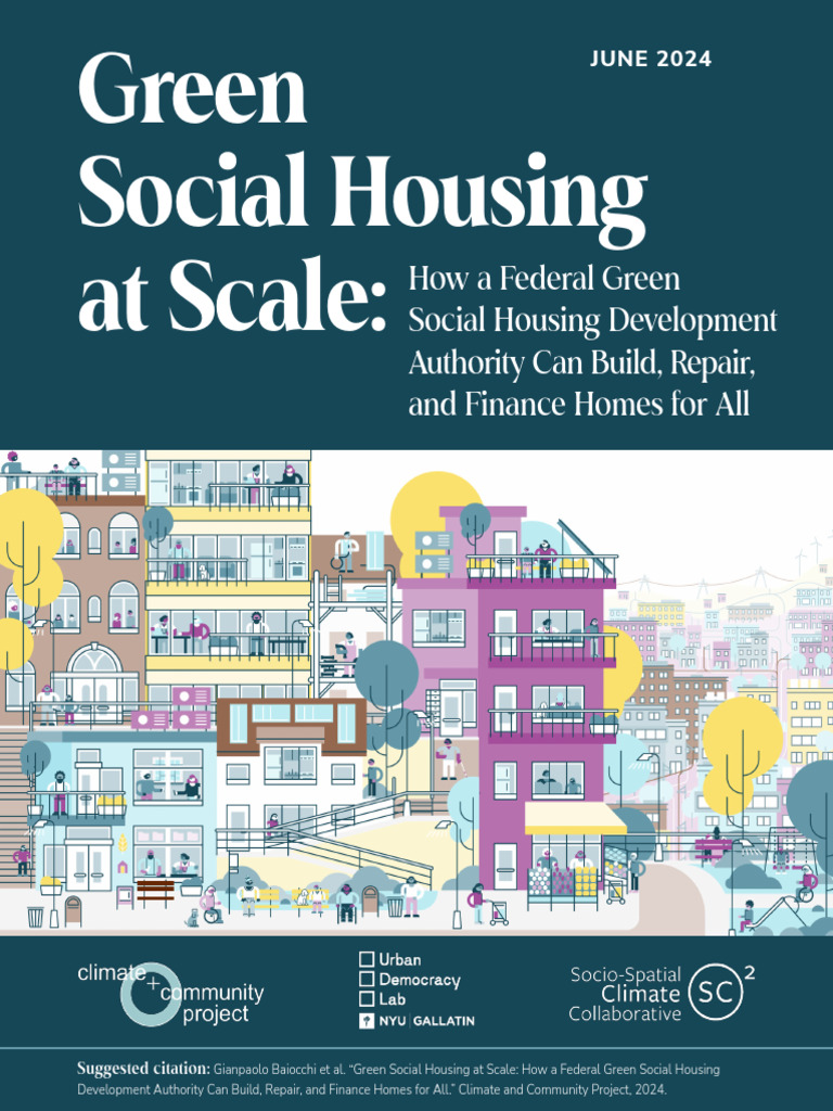 Green Social Housing at Scale | PDF | Public Housing | Affordable Housing
