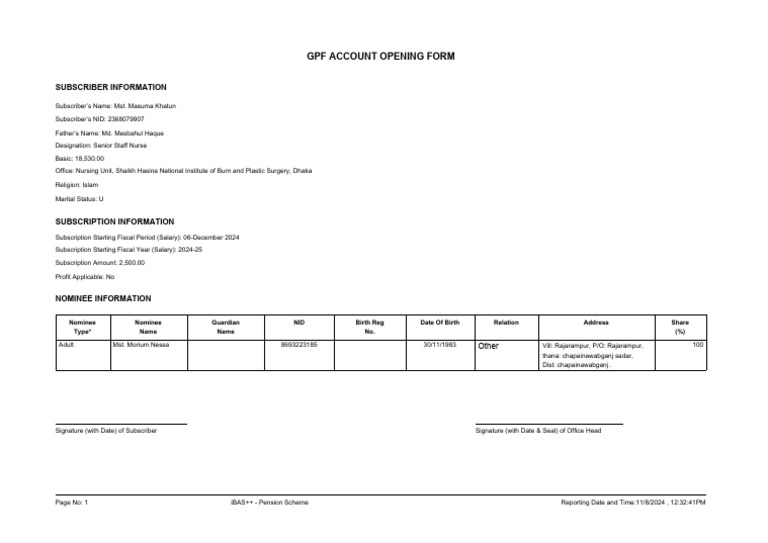 Nomenee Masuma | PDF