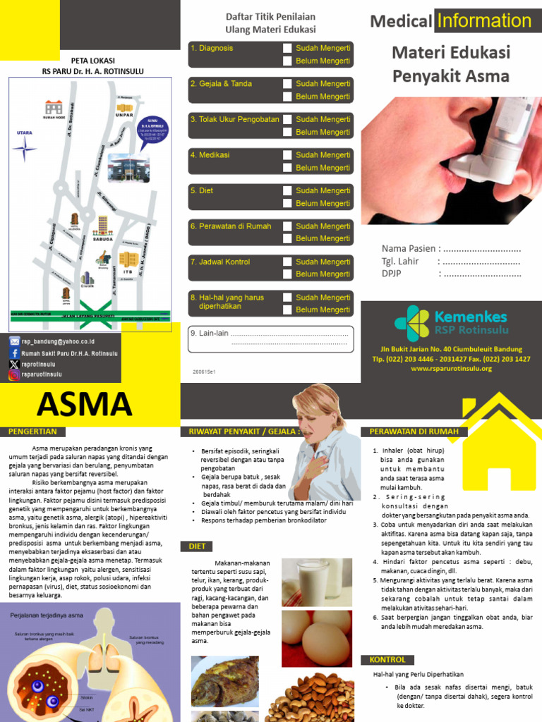 Leaflet Asma 1 | PDF
