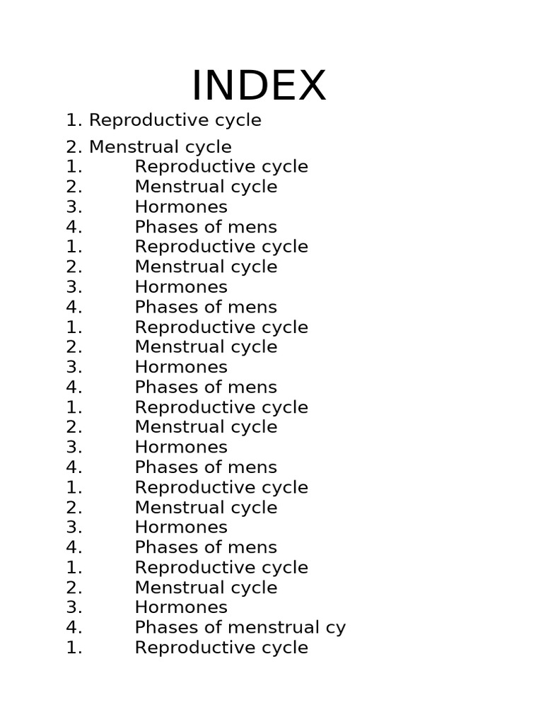 Krishnaveni Biology Class 12 Project | PDF | Menstrual Cycle ...