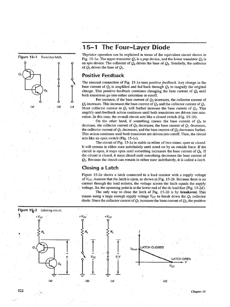 Thyristors NOTES | PDF