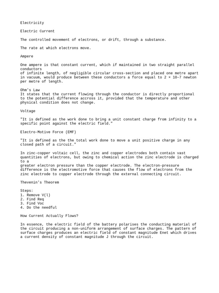 Basic Electrical Engineering | PDF