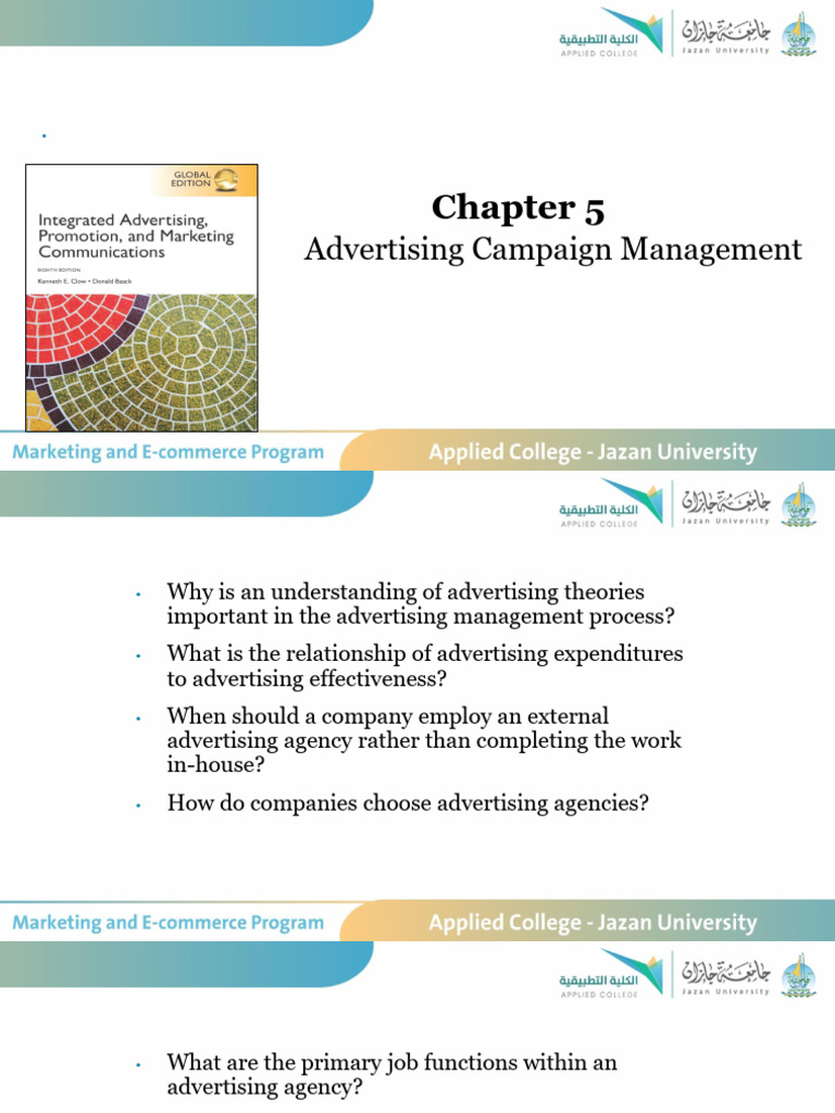 IMC - Chapter 5-تم التحويل | PDF | Advertising | Brand