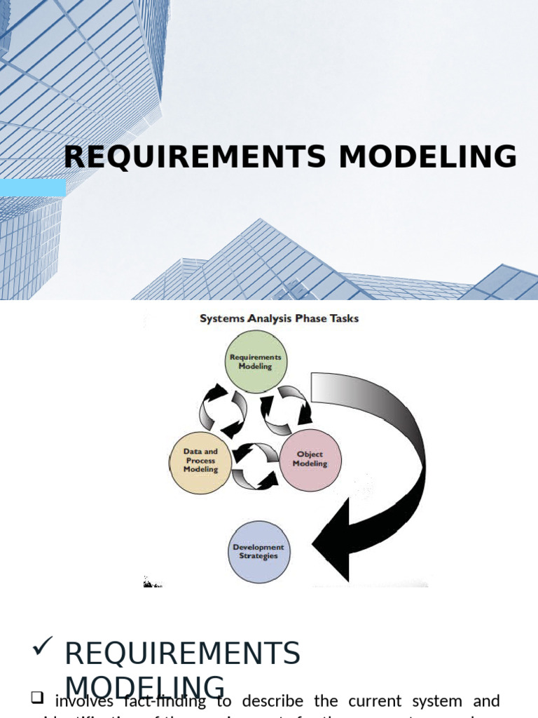 Requirements Modeling | PDF | Business Process | Software Development Process