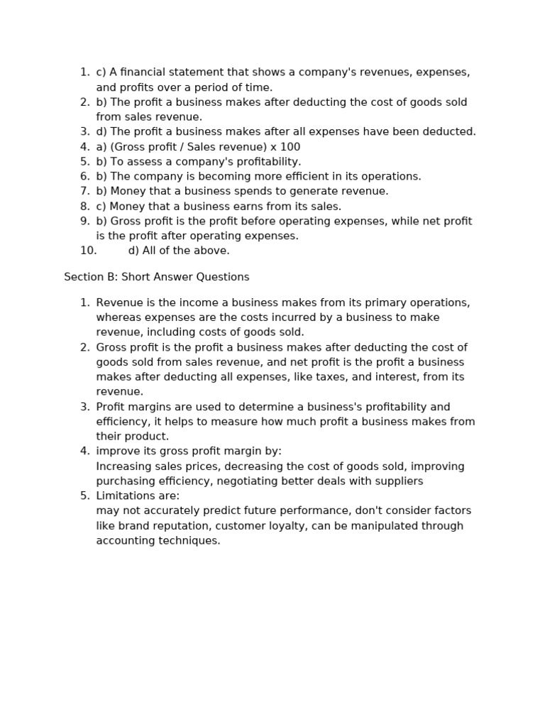 Busin Work | PDF