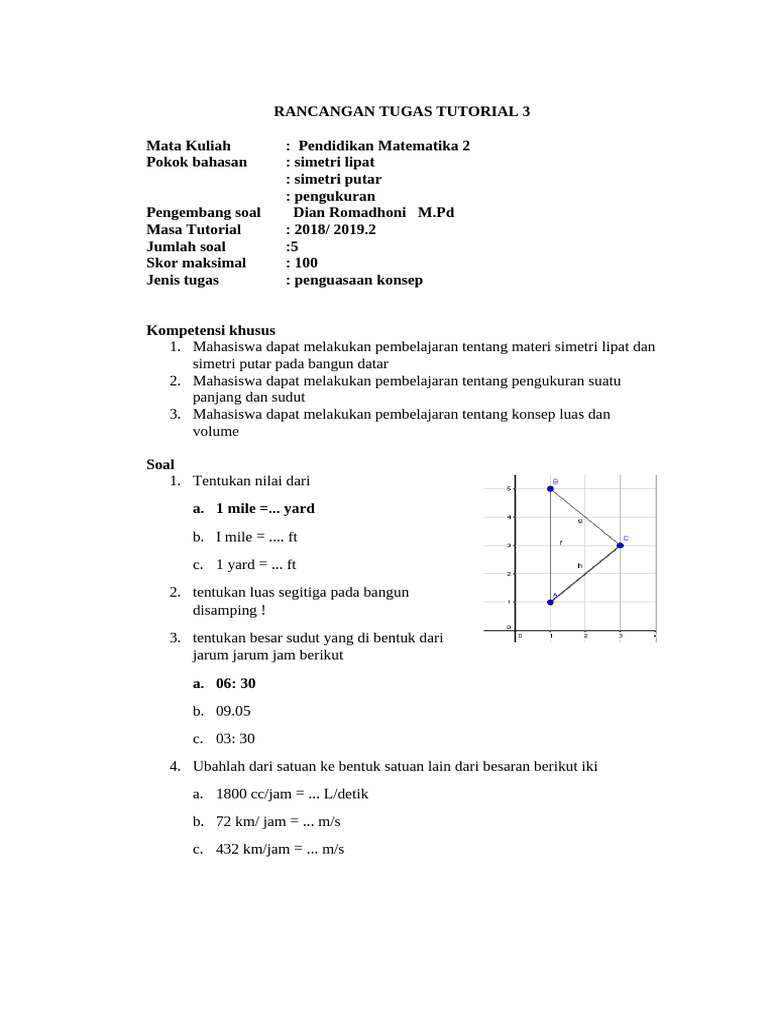 Rancangan Tugas Tutorial 3 | PDF