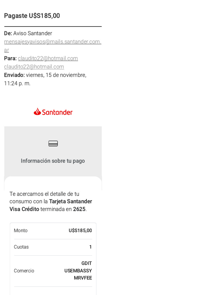 Documento de Outlook | PDF