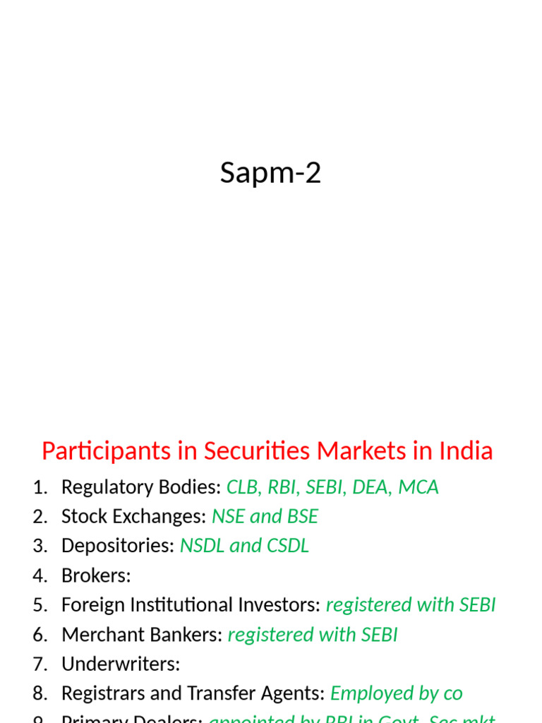 Security Analysis and Portfolio MGMT BPUT 3RD SEM | PDF | Margin (Finance) | Order (Exchange)