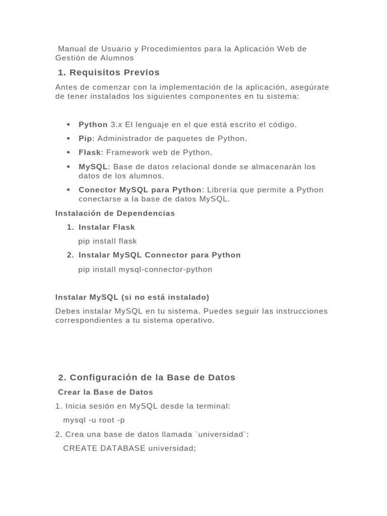 Manual - Proyrecto | PDF | Mi sql | Bases de datos