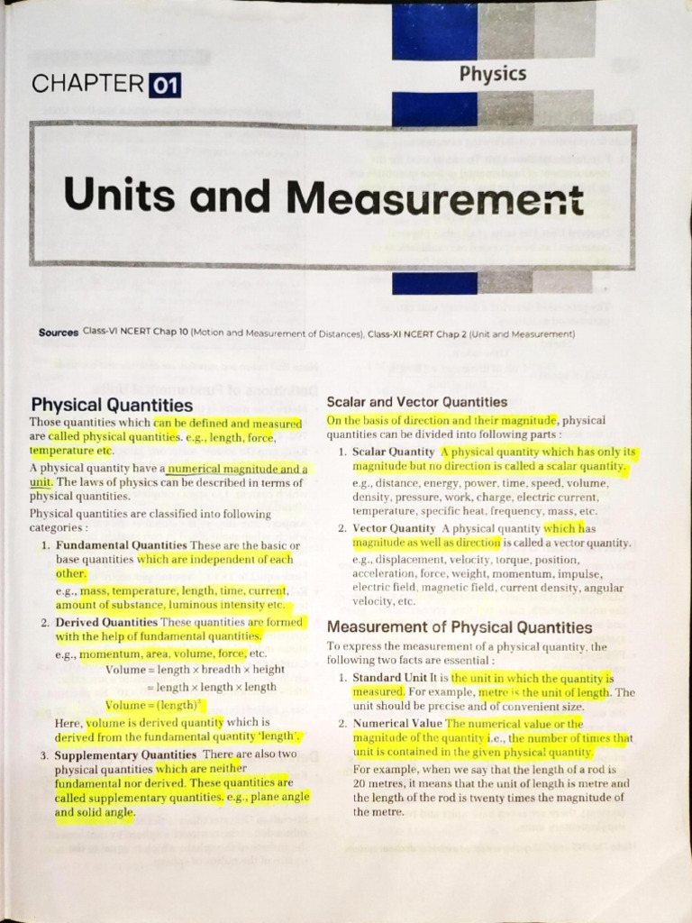 Grade 1 Unit and Measurement | PDF | Quantity | International System Of ...