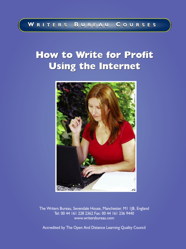 How To Write For Profit Using The Internet | Download Free PDF | Tutor ...