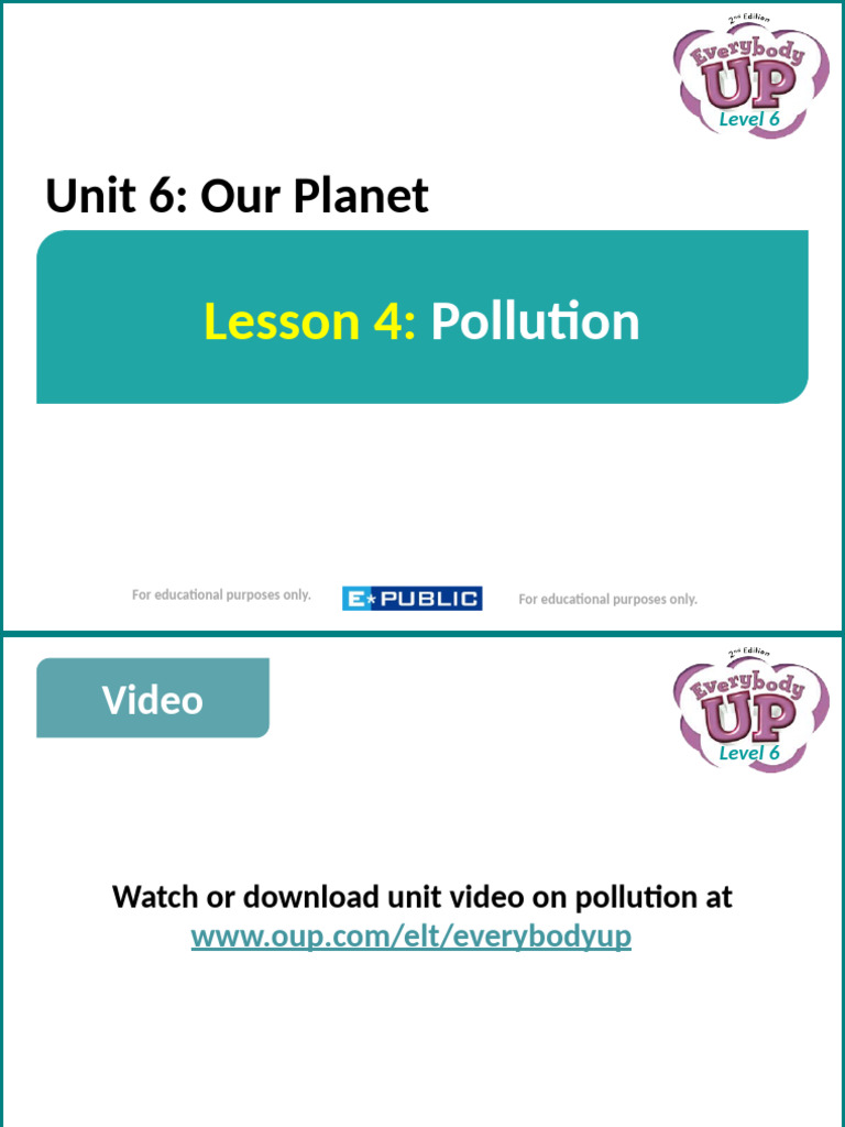 EU2e L6 Unit6 Lesson4 | PDF | Recycling | Plastic