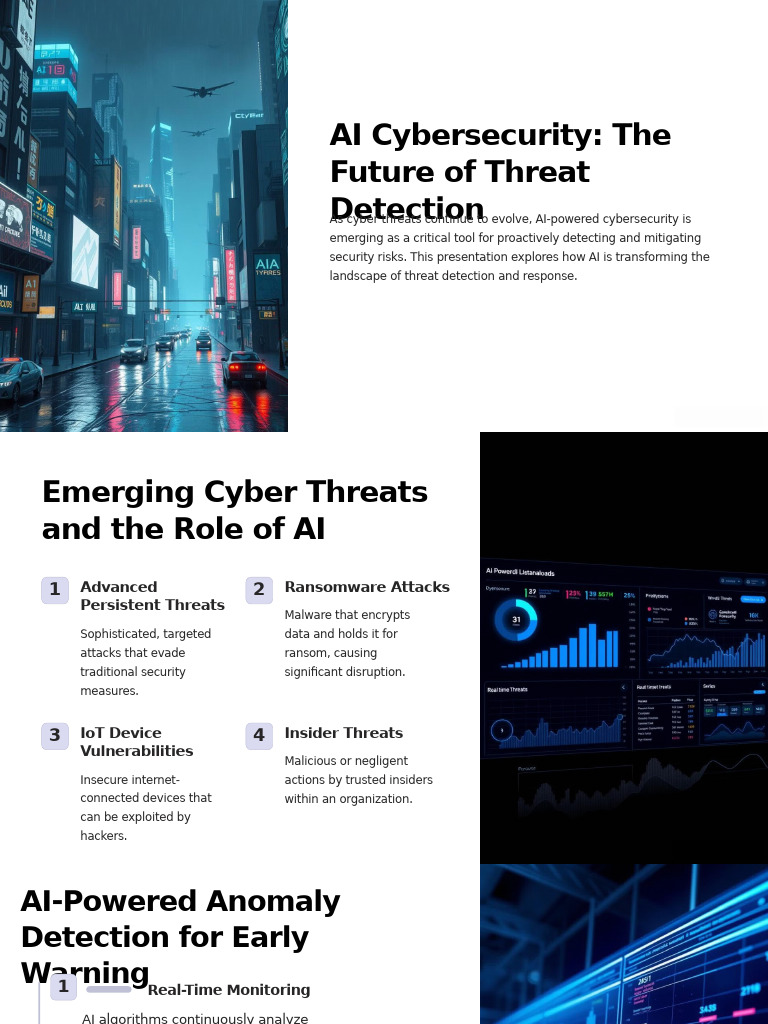 AI Cybersecurity The Future of Threat Detection | PDF | Security | Computer Security