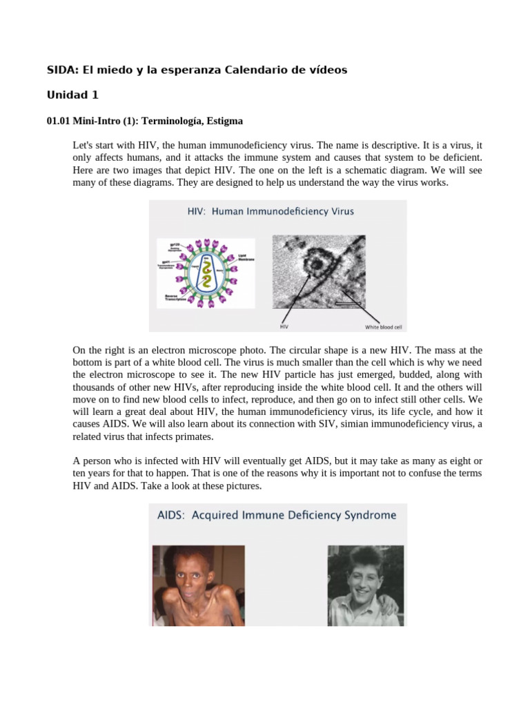 Sida | PDF | Hiv/Aids | Hiv