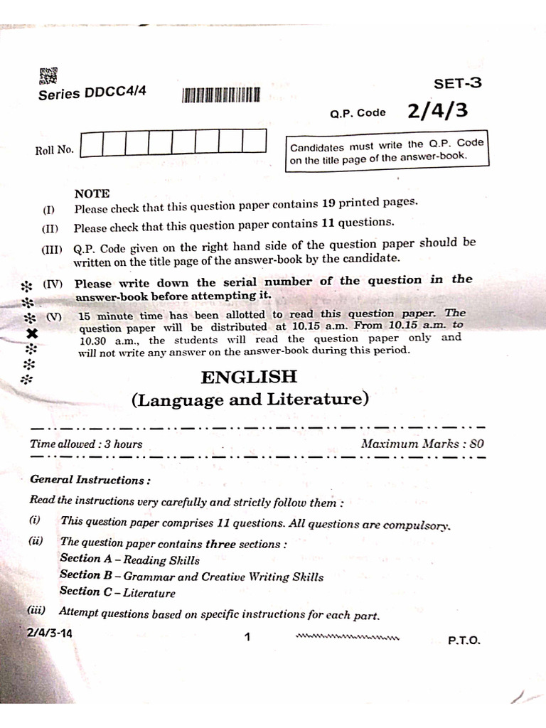 2023-24board Paper Set 3 | PDF