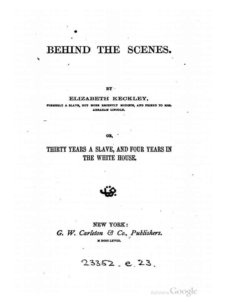 Behind The Scenes | PDF