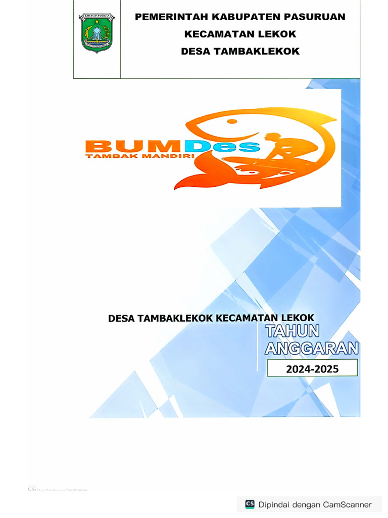 Program Kerja BUMDES | PDF