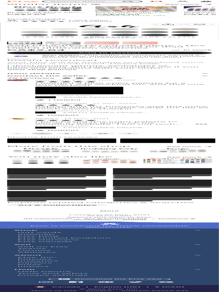 ASH PROCREATE COLOR Palette Hex Codes Tan Gray Charcoal Etsy Canada ...