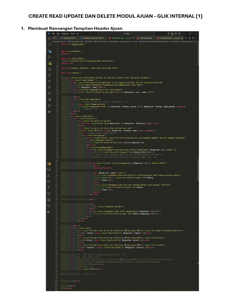 Crud Ajuan - Glik Internal | PDF