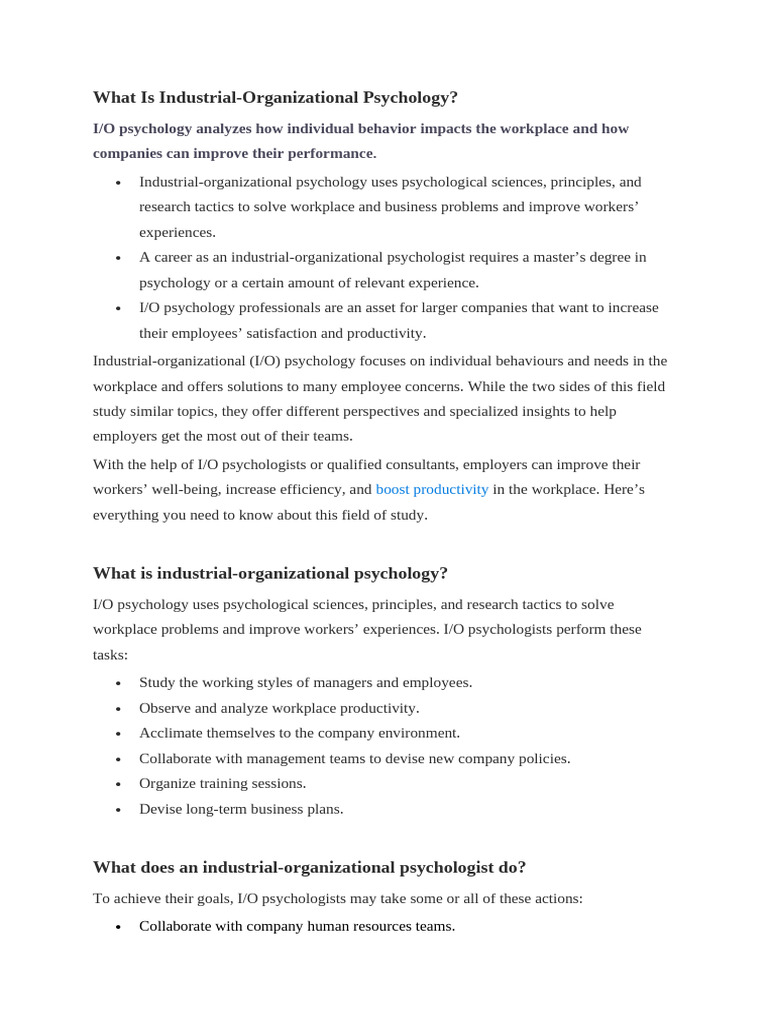 Industrial Organisation Introduction | PDF | Industrial And ...