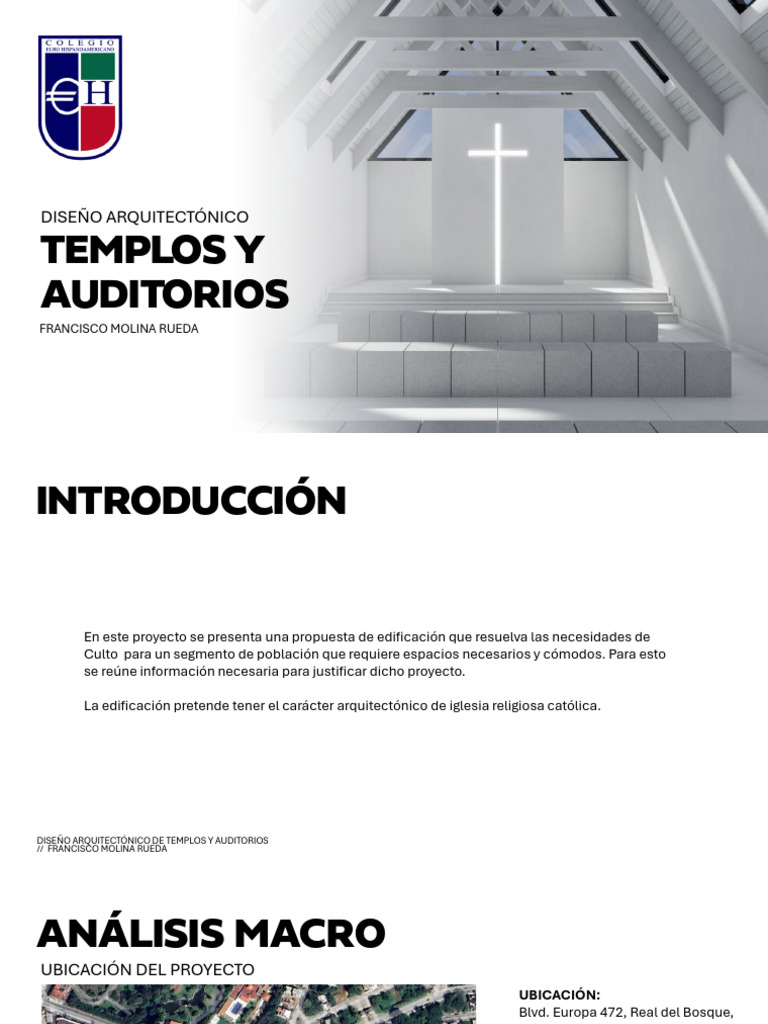 Diseño de Iglesia Católica en Xalapa | PDF | Iglesia Católica ...