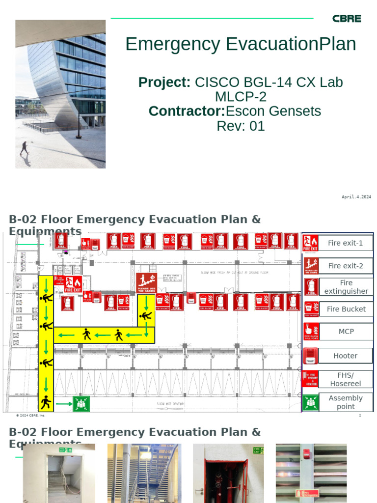 CX Lab - MLCP2-Emergency Evacuation Plan | PDF