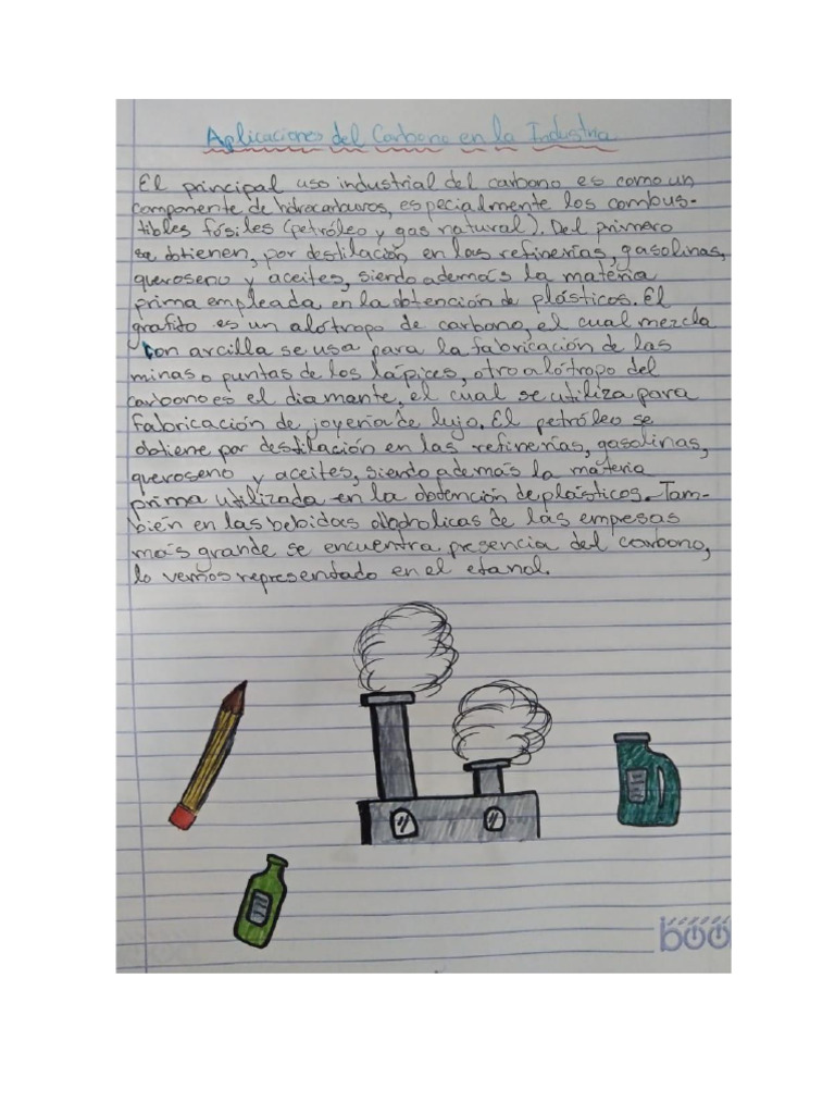 Aplicaciones Del Carbono en La Industria-Cristofer Zuniga | PDF