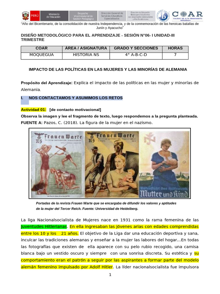 Dmpa 6 | PDF | Alemania nazi | nazismo