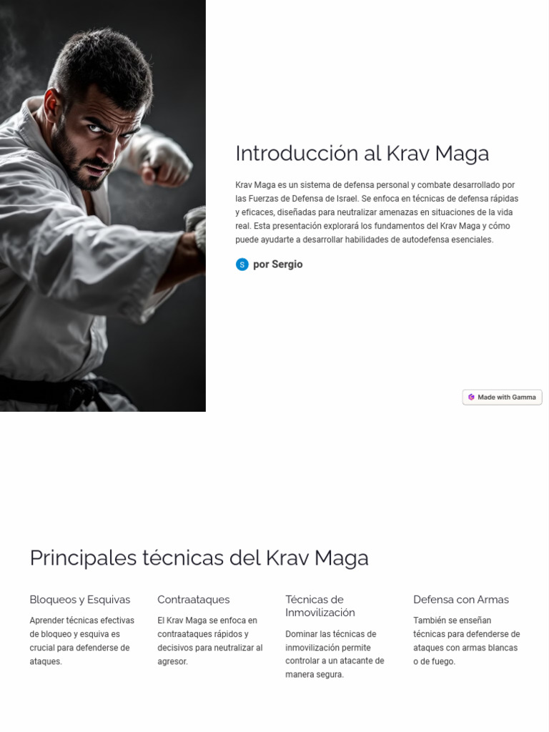 Introduccion Al Krav Maga | PDF | Krav Maga | Autodefensa