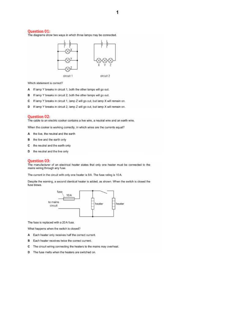 O'Levels Physics | PDF